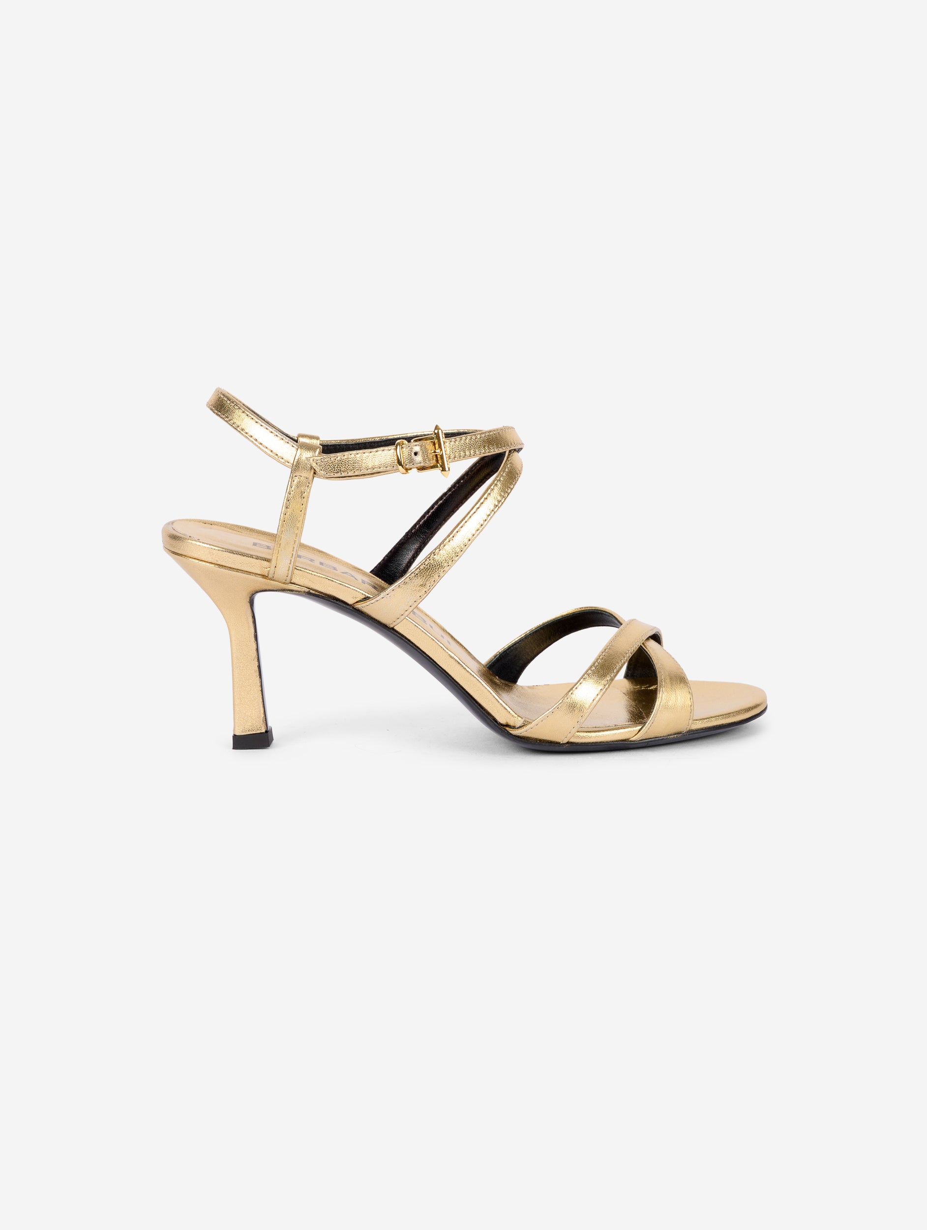 Women Shoes | Sandals in gold metallic leather | Barbara Bui Official ...