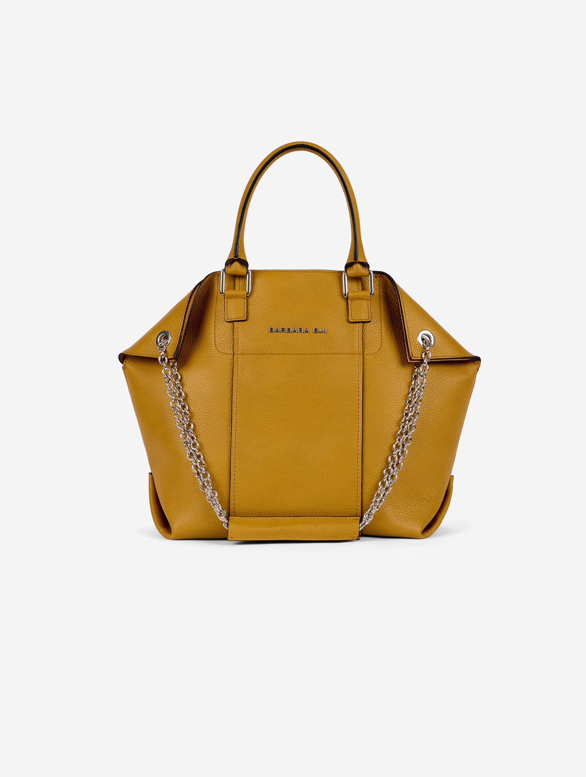 Women bags | "Chamallow" bag in mustard leather | Barbara Bui Official ...